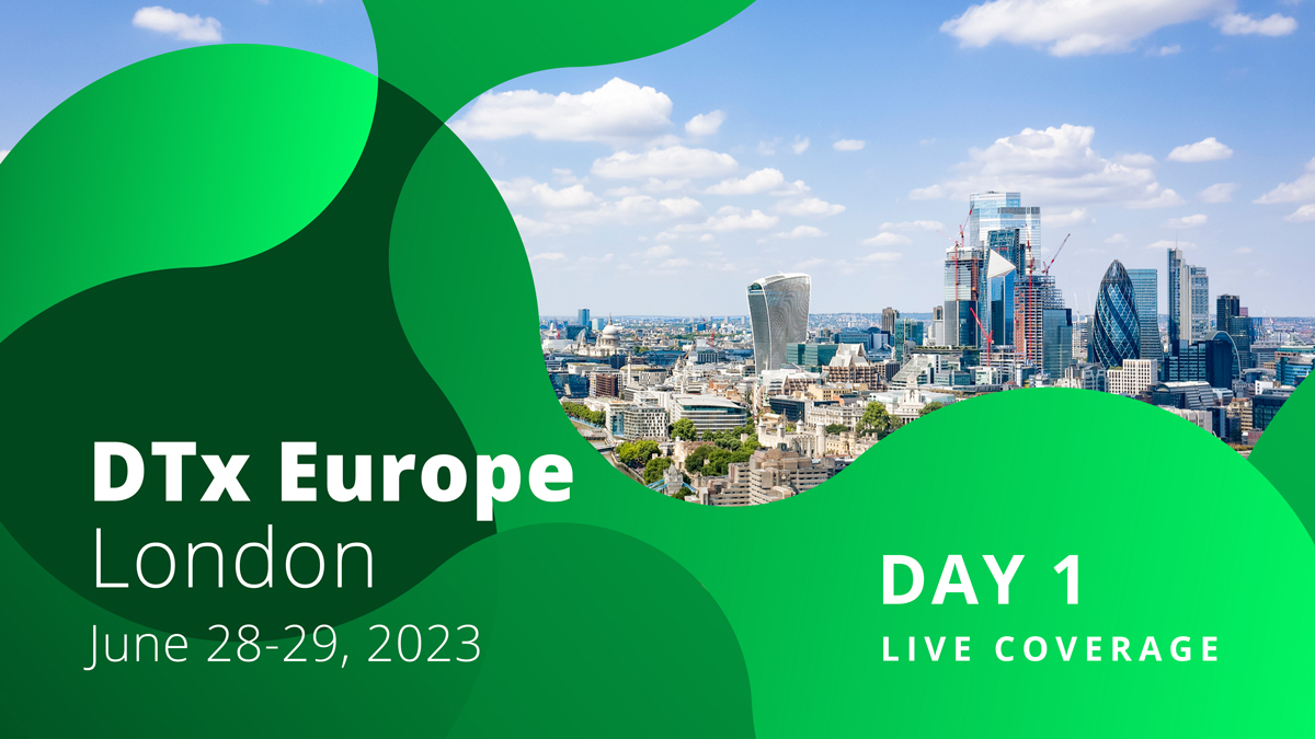 DTx Europe, London - Day One | pharmaphorum