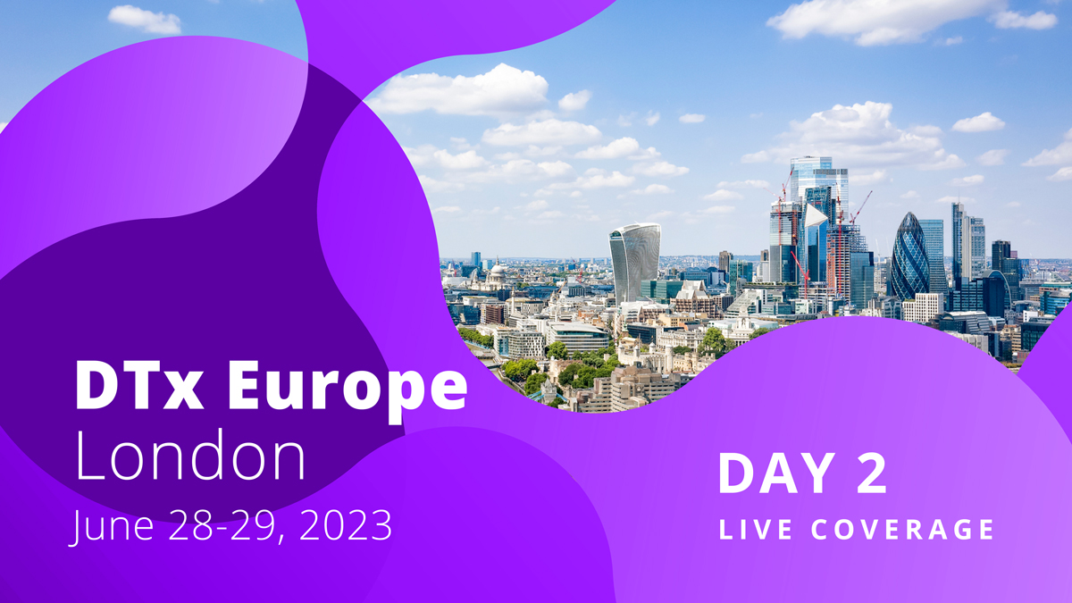 DTx Europe, London - Day Two | pharmaphorum