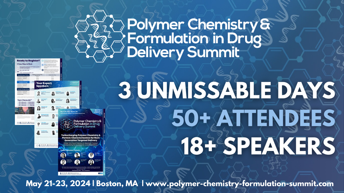 Polymer Chemistry & Formulation in Drug Delivery | pharmaphorum