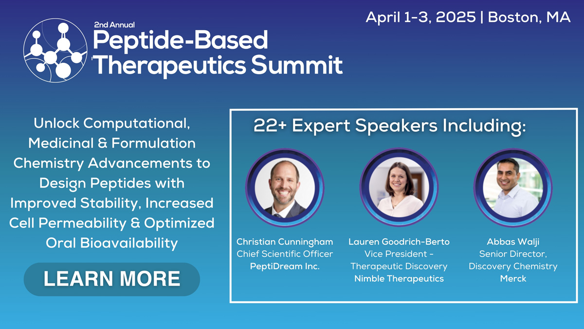 2nd Peptide-Based Therapeutics Summit | pharmaphorum