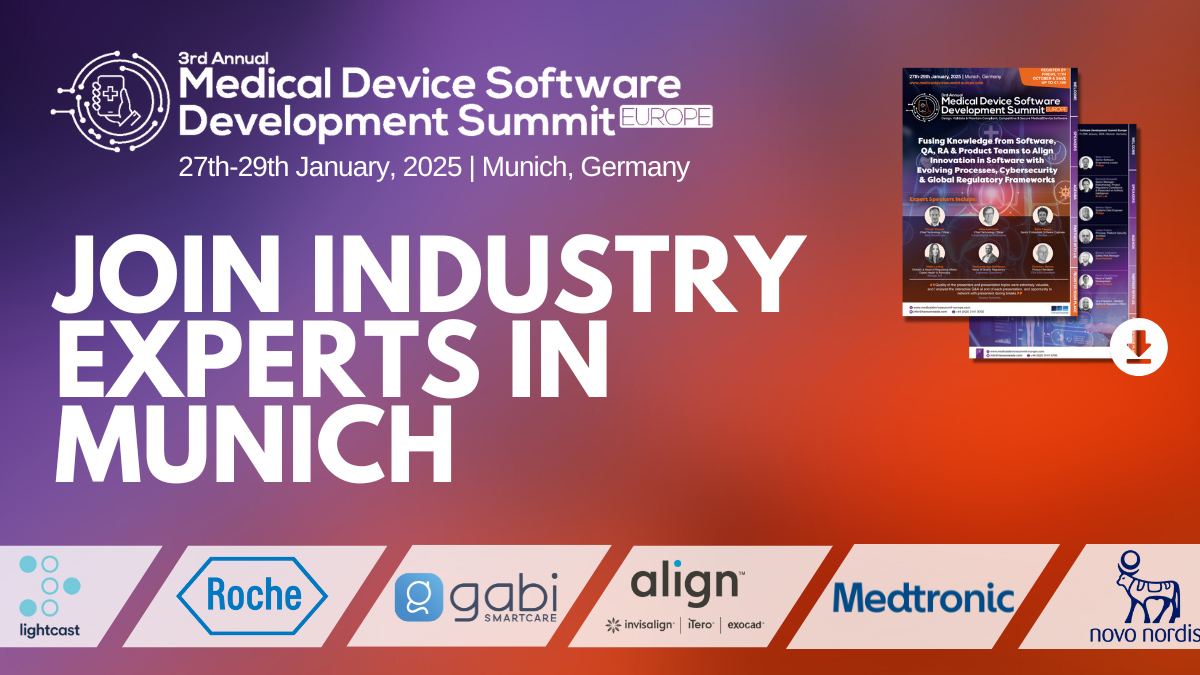 The 3rd Medical Device Software Development Summit Europe | pharmaphorum