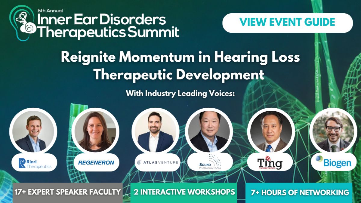 5th Inner Ear Disorders Therapeutics Summit | pharmaphorum