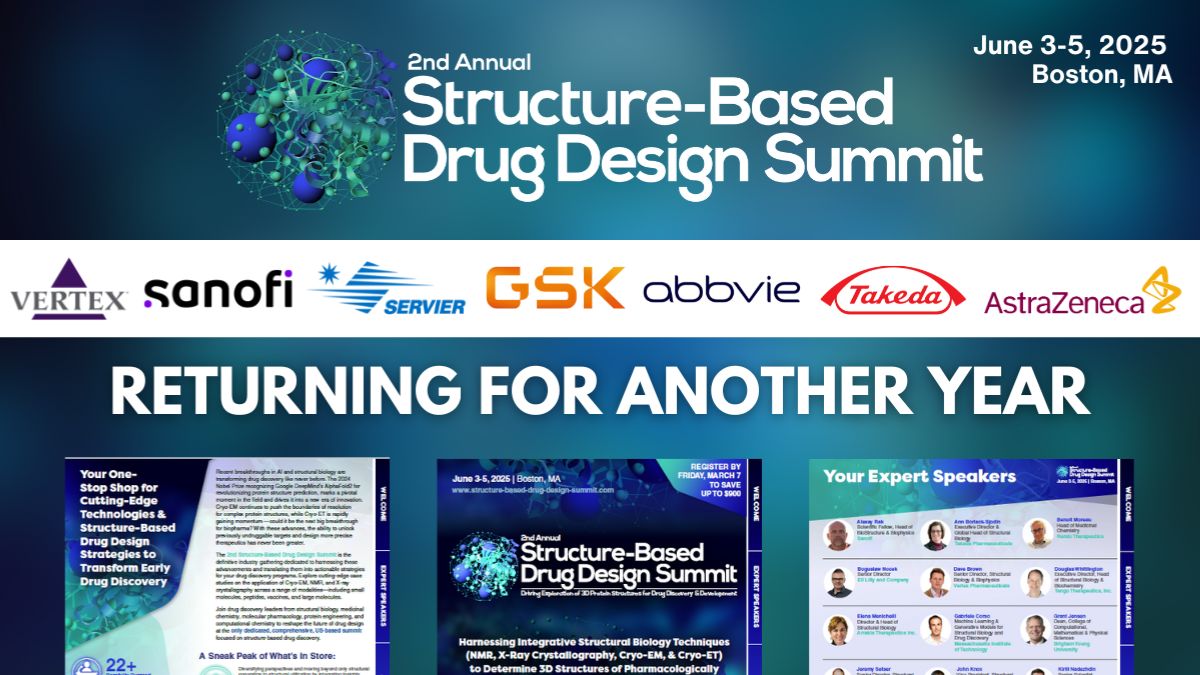 Structure-Based Drug Design Summit Returns This June | pharmaphorum