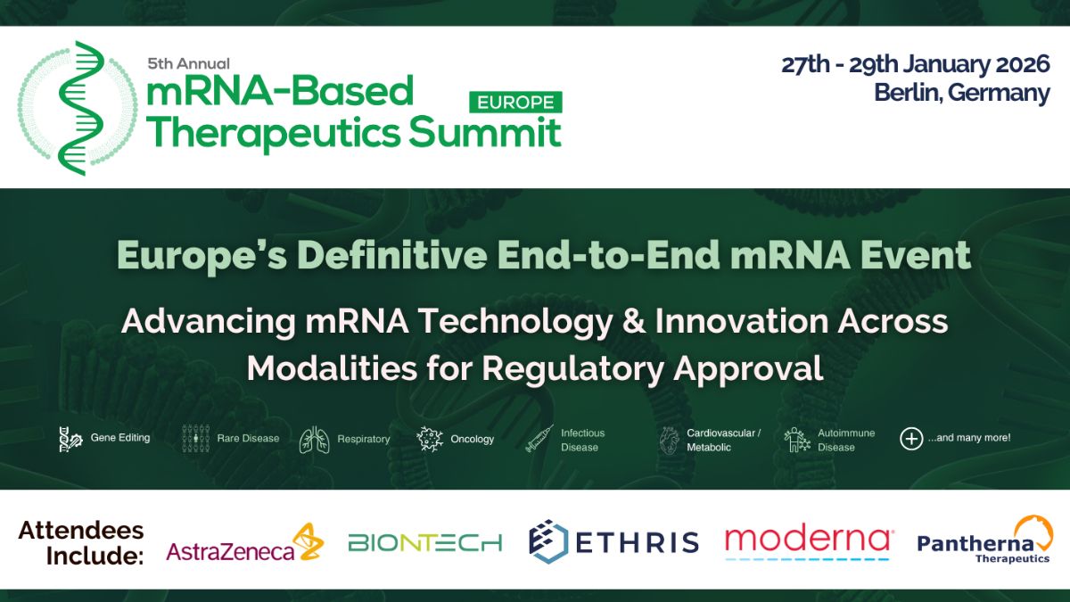 5th mRNA-Based Therapeutics Summit Europe | pharmaphorum