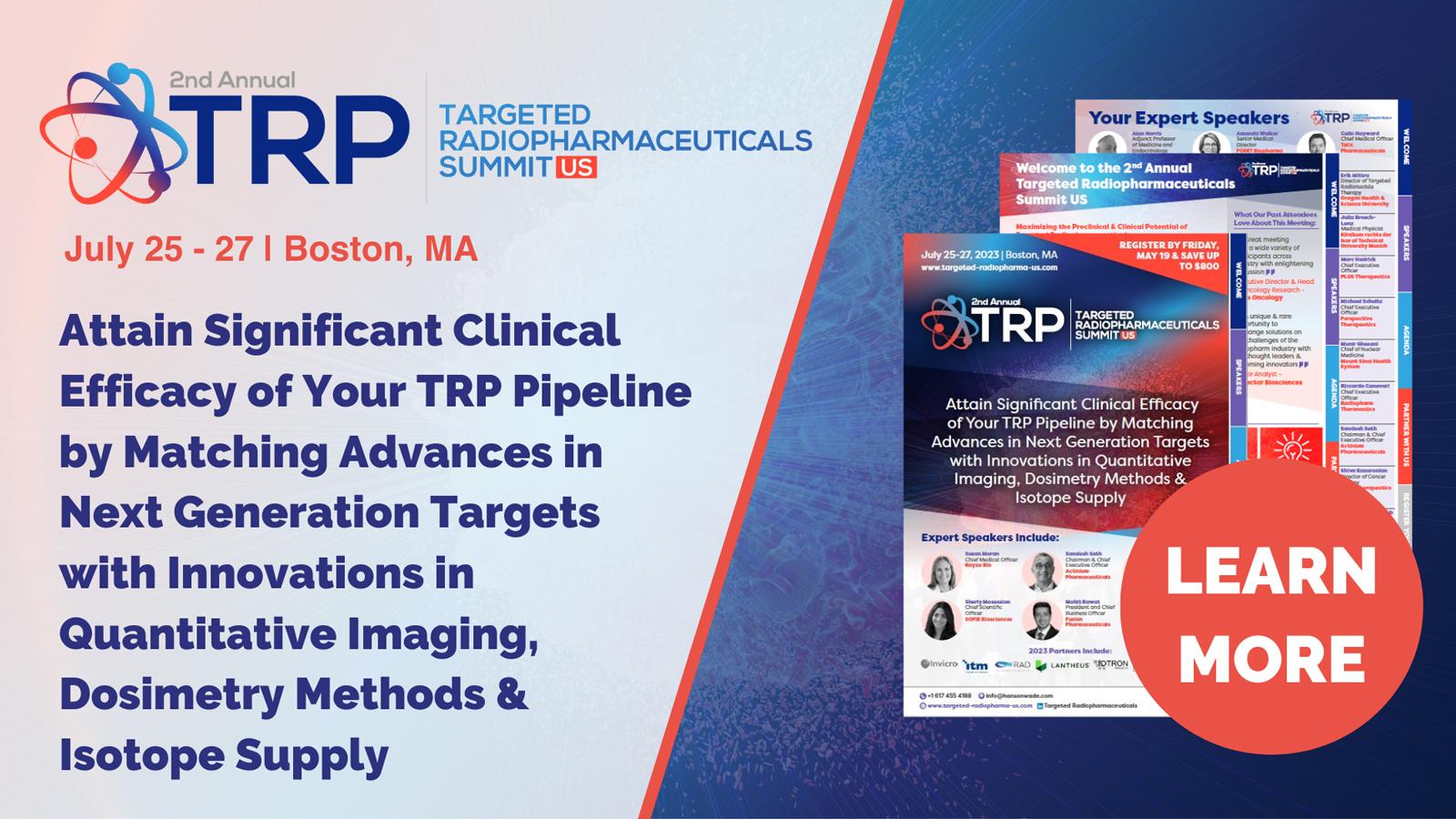 2nd Annual Targeted Radiopharmaceuticals Summit US | pharmaphorum