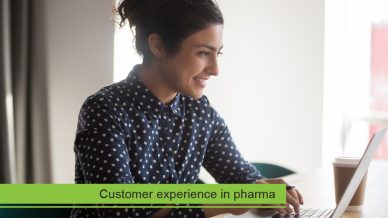 Providing a positive customer experience through pharma content